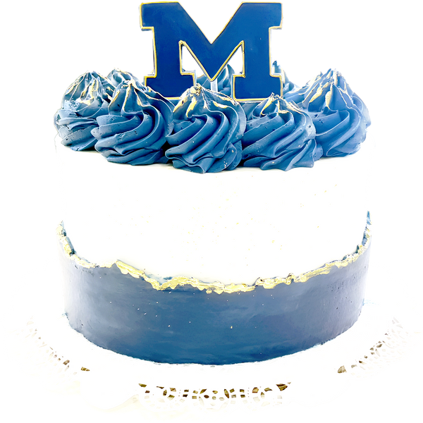 Academic Cake - Blue | The Home Bakery