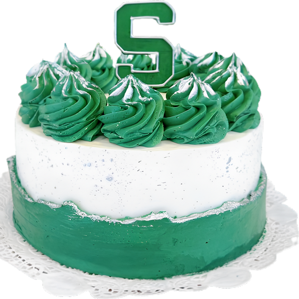 Academic Cake - Green | The Home Bakery