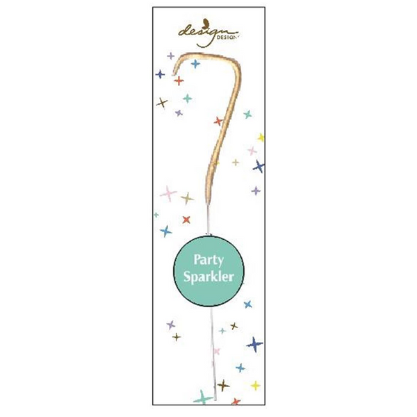 Party Sparkler Number 7 | The Home Bakery